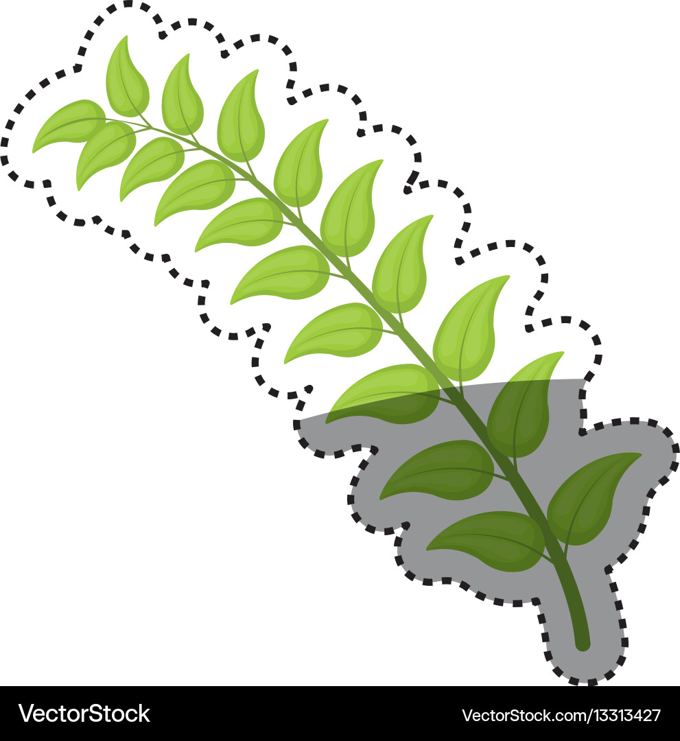 Leaves nature ecology Royalty Free Vector Image