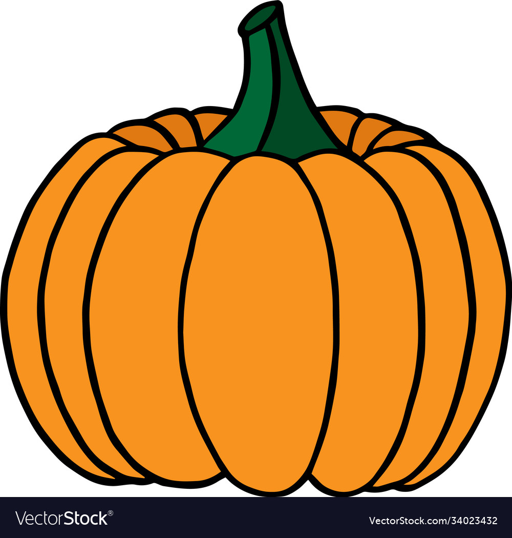 Pumpkin Royalty Free Vector Image - VectorStock