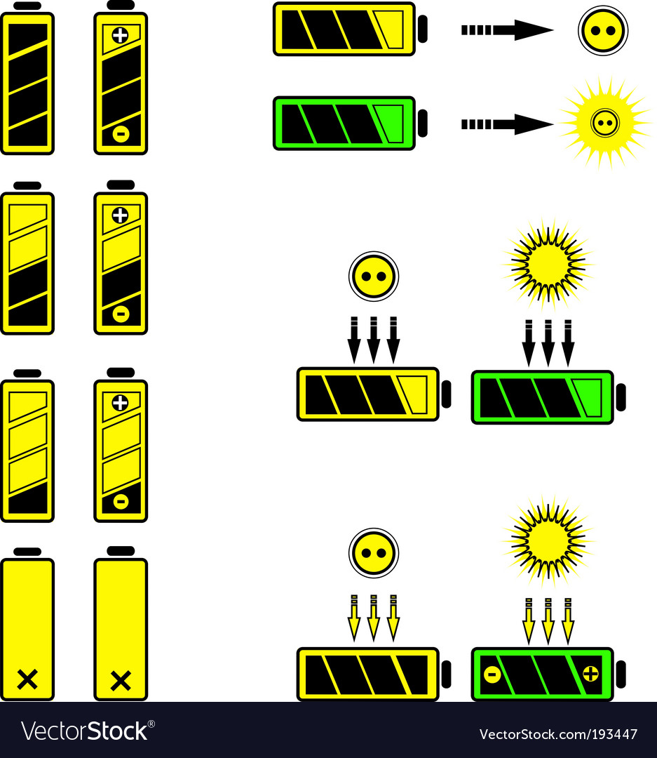 Battery Royalty Free Vector Image - VectorStock