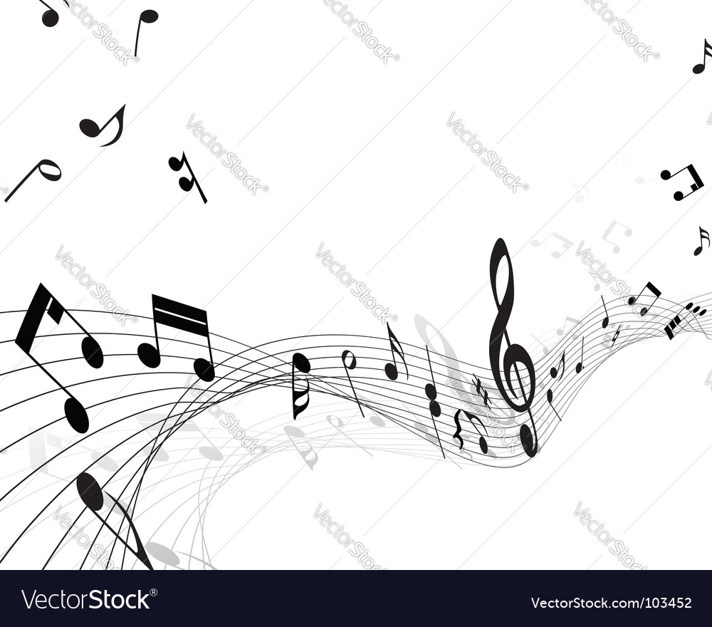 Notes staff Royalty Free Vector Image - VectorStock