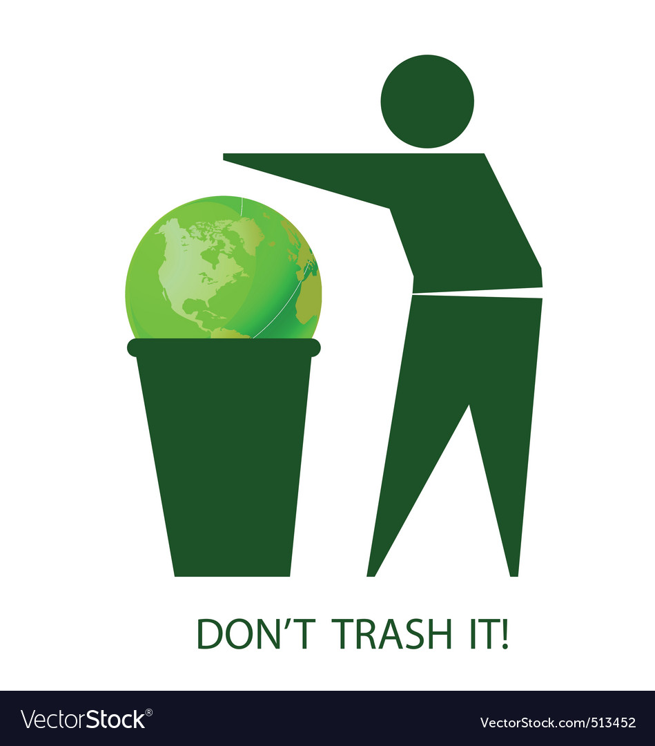 Trash Royalty Free Vector Image - VectorStock