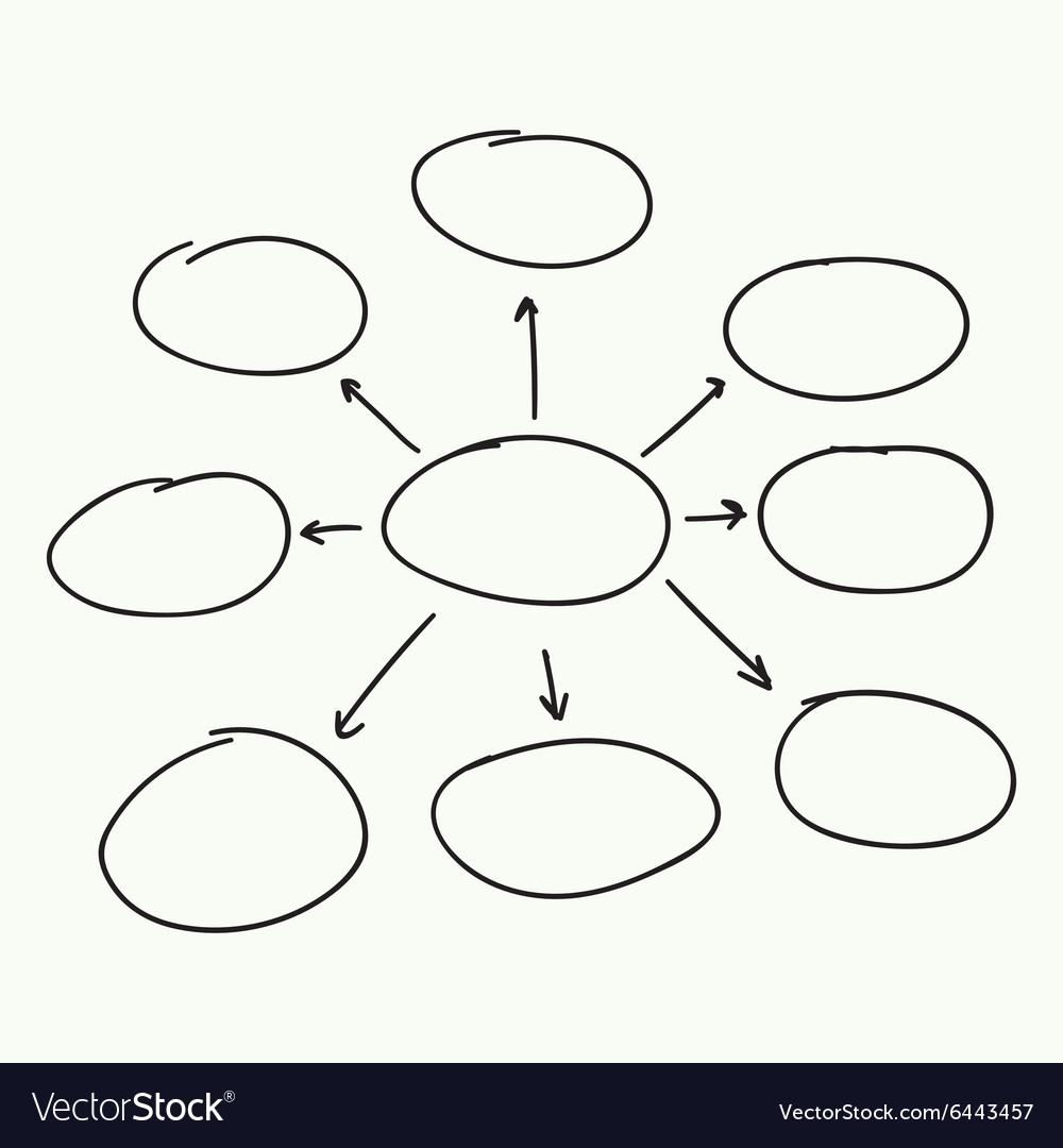 Abstract flowchart design Royalty Free Vector Image