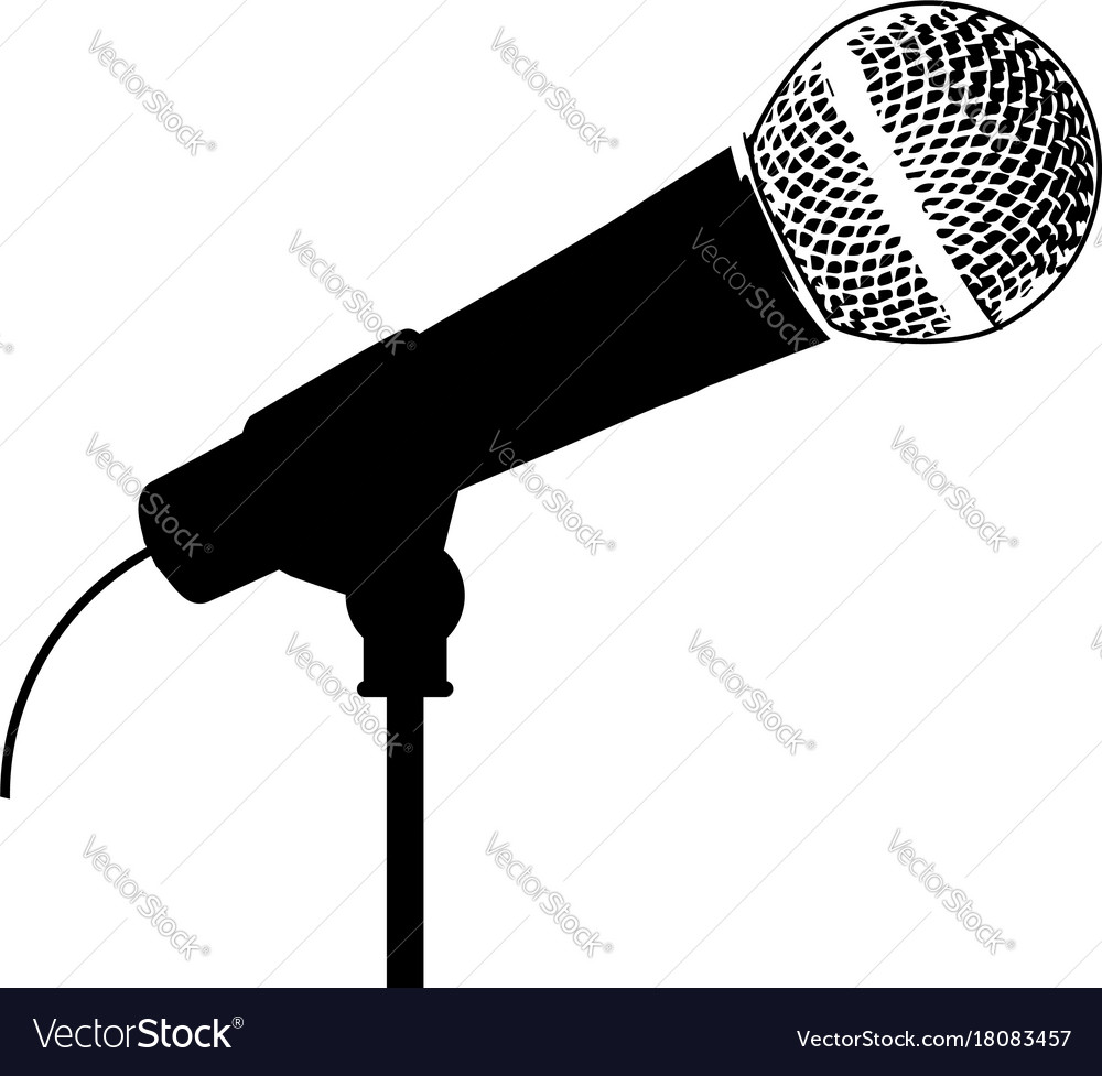 Microphone Royalty Free Vector Image - VectorStock