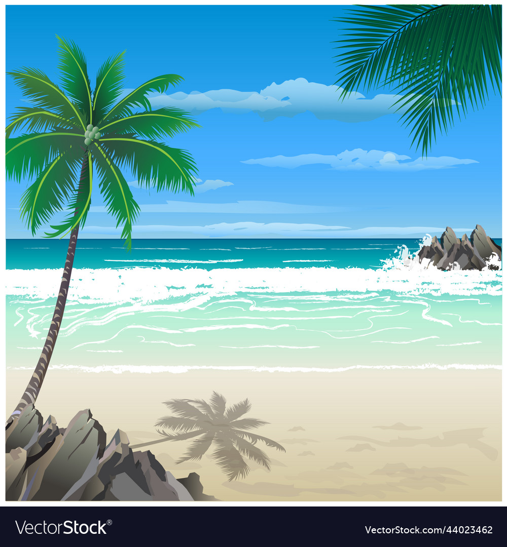 Ocean Wave Royalty Free Vector Image Vectorstock Ocean Pattern Royalty