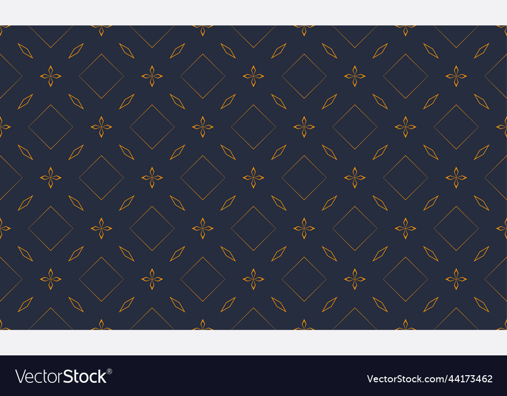Seamless pattern on dark blue background Vector Image