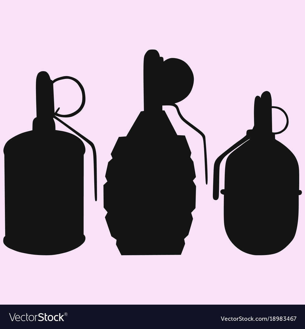 Grenade Royalty Free Vector Image - VectorStock