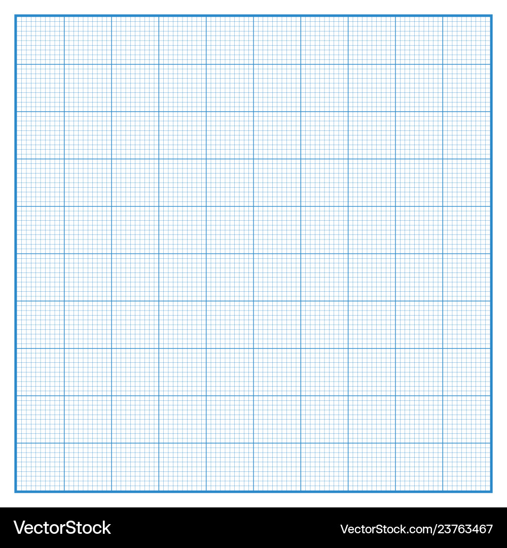 Square engineering graph paper Royalty Free Vector Image
