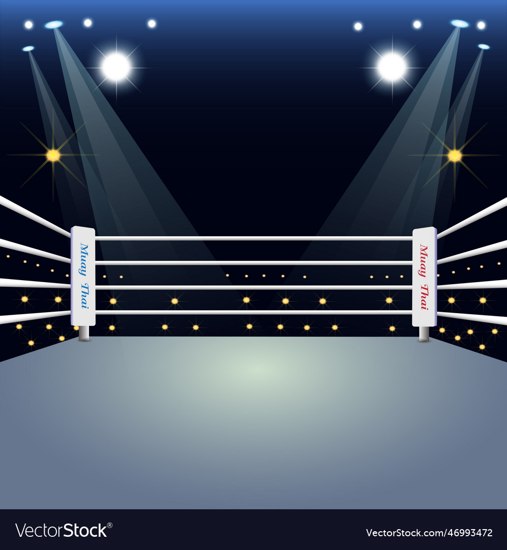 Boxing ring Royalty Free Vector Image - VectorStock