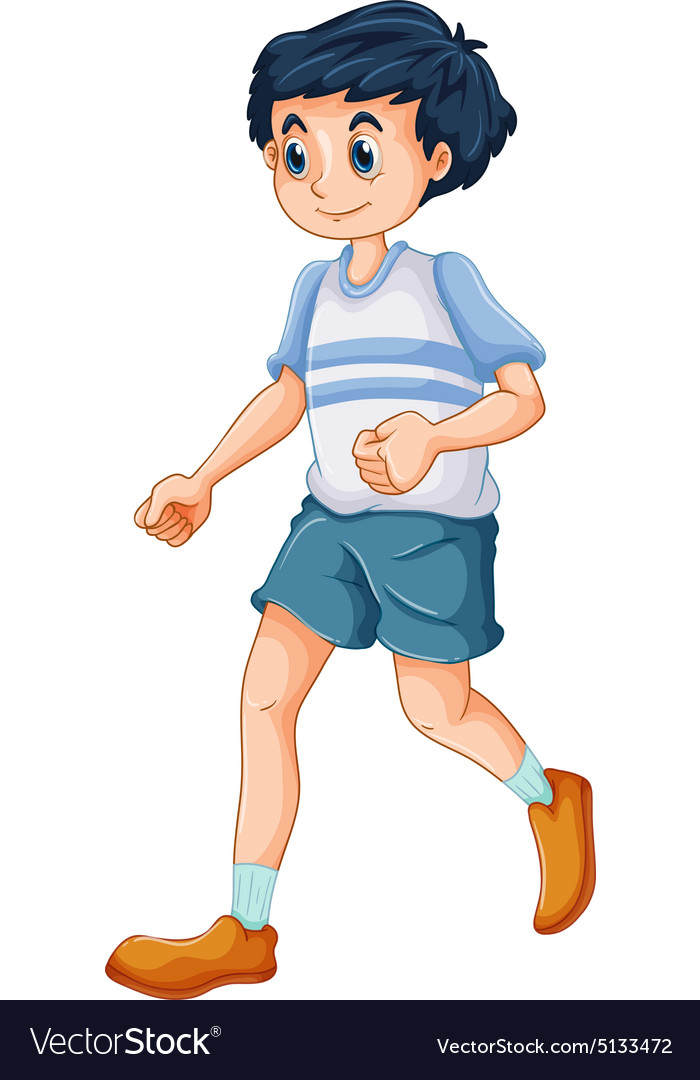 Jogging Royalty Free Vector Image - VectorStock Jogging Royalty Free Vector Image - VectorStock