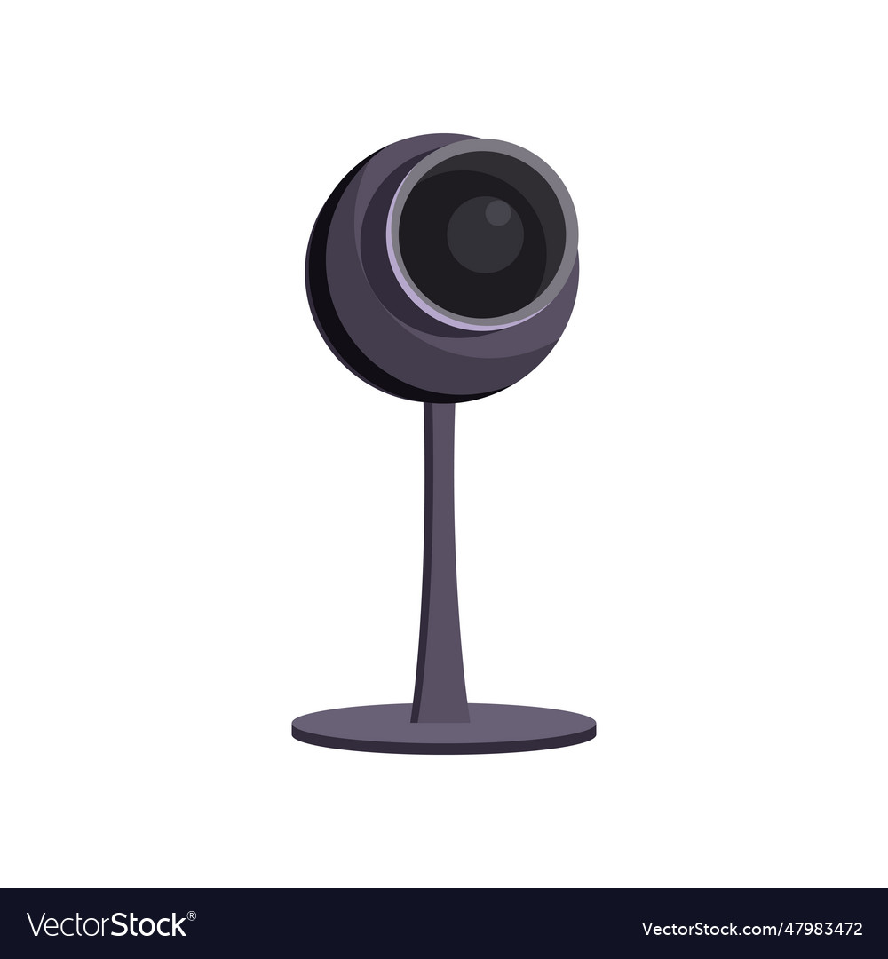 Small gray webcam Royalty Free Vector Image - VectorStock