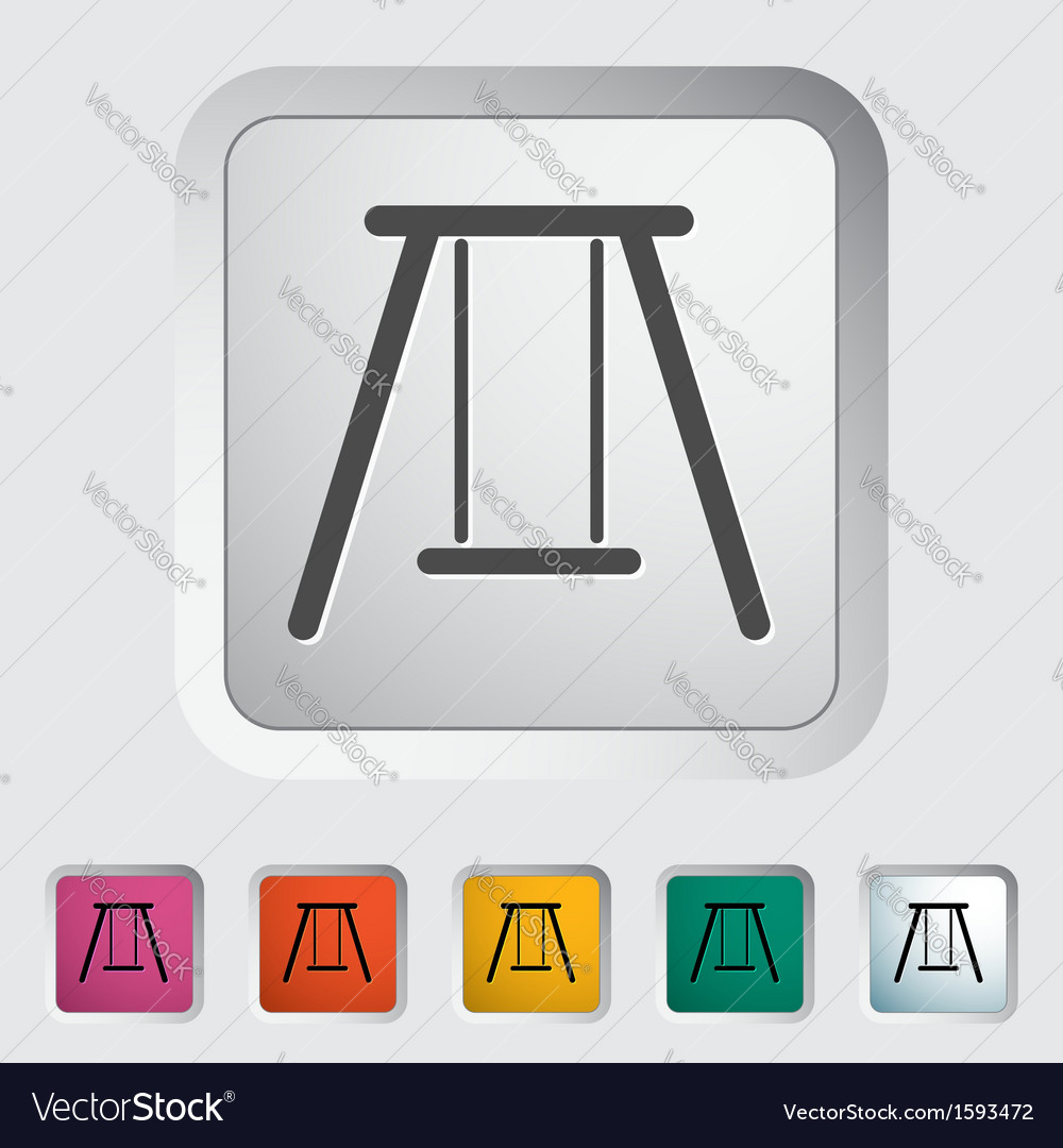 Swing Royalty Free Vector Image - VectorStock