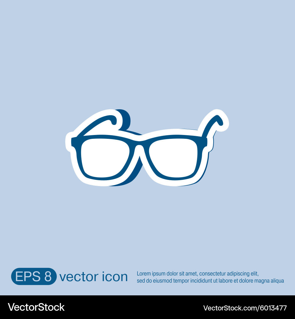 Glasses Royalty Free Vector Image - VectorStock