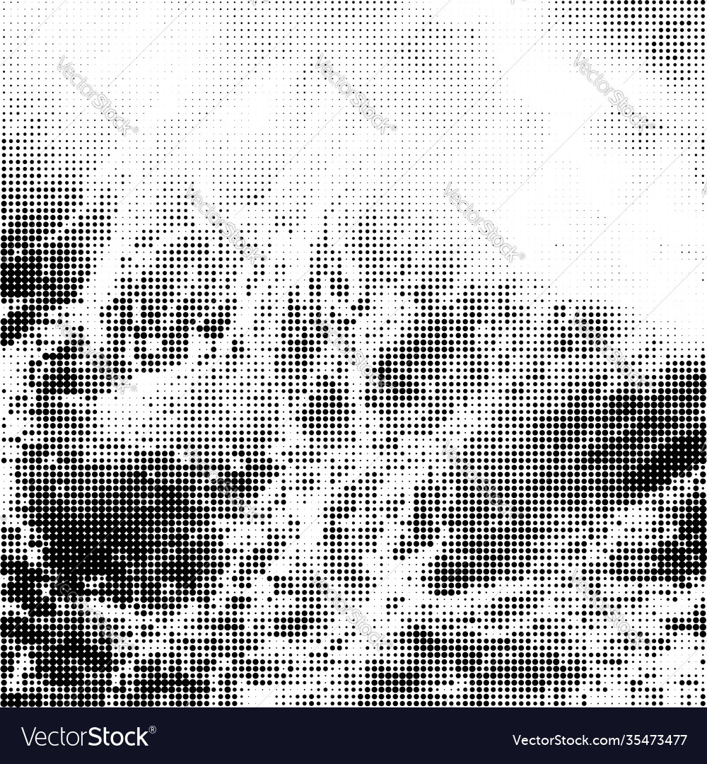 Halftone pattern set dots dotted texture Vector Image