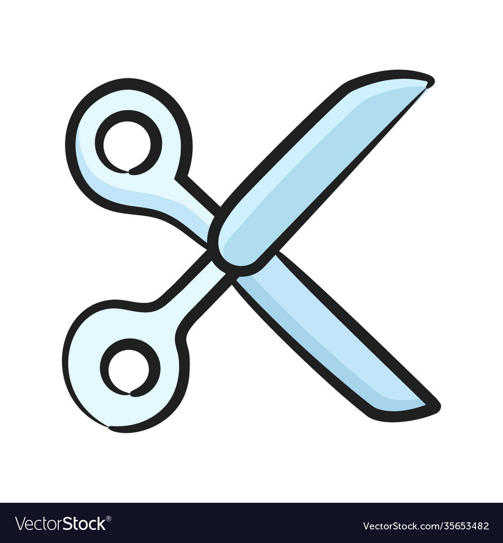 Scissors Royalty Free Vector Image - VectorStock