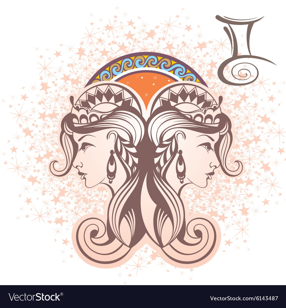 Gemini Royalty Free Vector Image - VectorStock