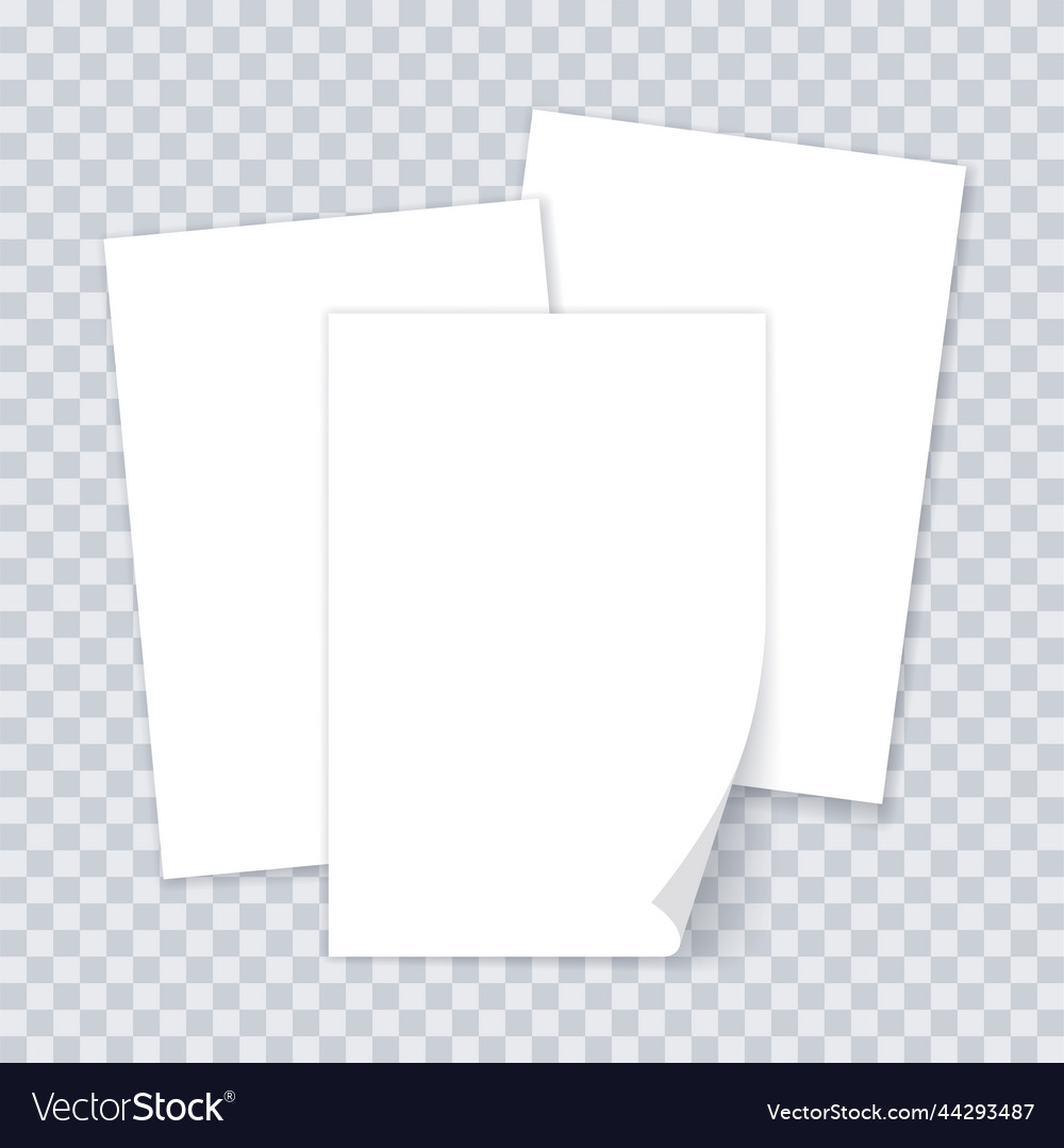 Paper document stack Royalty Free Vector Image