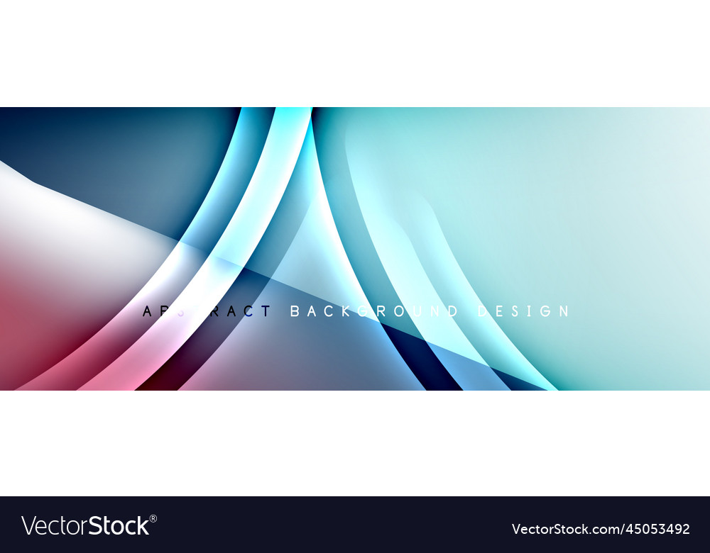 Trendy simple fluid color gradient abstract Vector Image