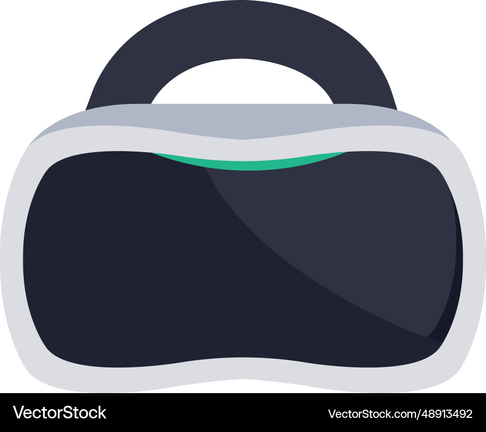 Vr technology device Royalty Free Vector Image