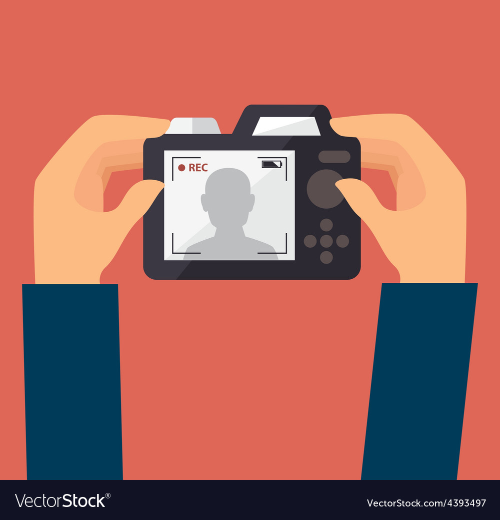 Camera design Royalty Free Vector Image - VectorStock