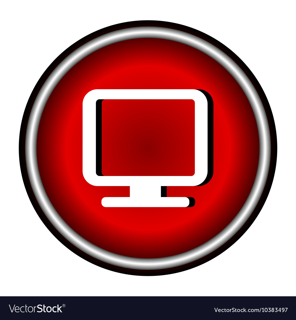Monitor icon Royalty Free Vector Image - VectorStock
