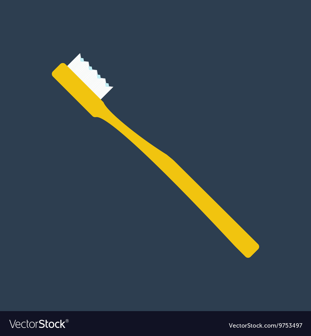 Toothbrush Royalty Free Vector Image - VectorStock