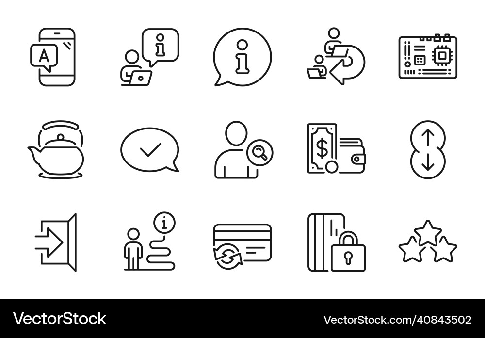 Business icons set included icon as delegate work Vector Image