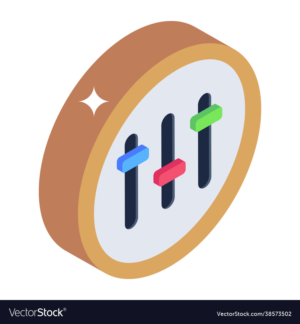 Equalizer bars Royalty Free Vector Image - VectorStock