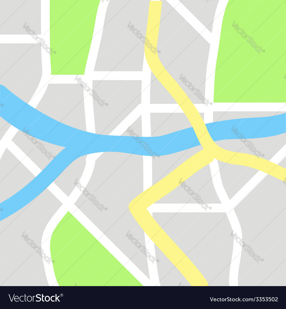 Map Royalty Free Vector Image - VectorStock