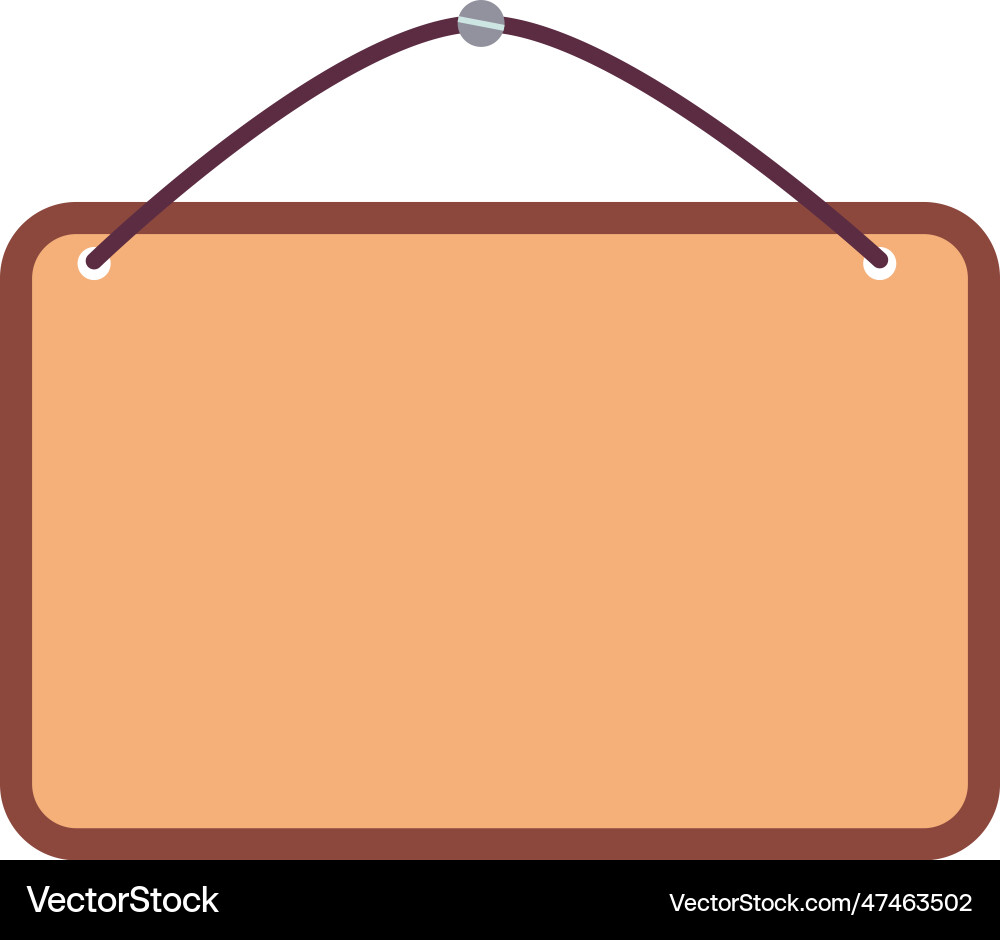 Store door rectangle sign Royalty Free Vector Image