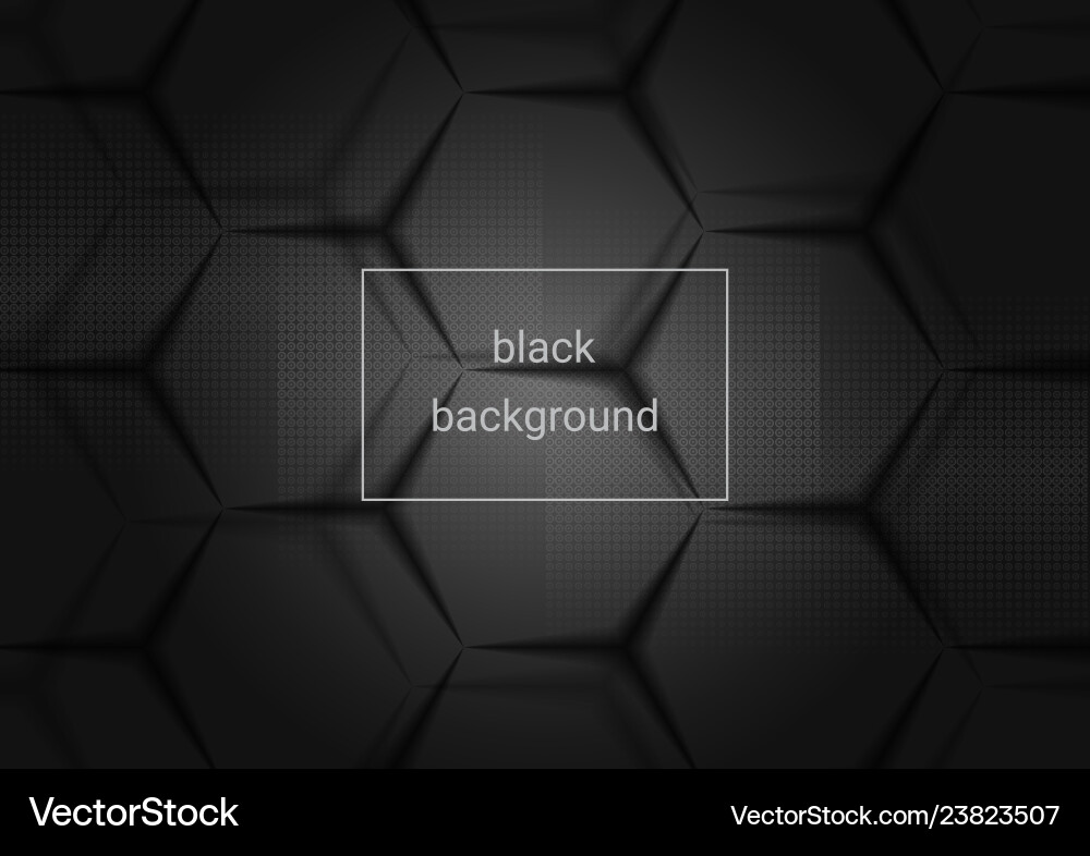Black abstract background Royalty Free Vector Image