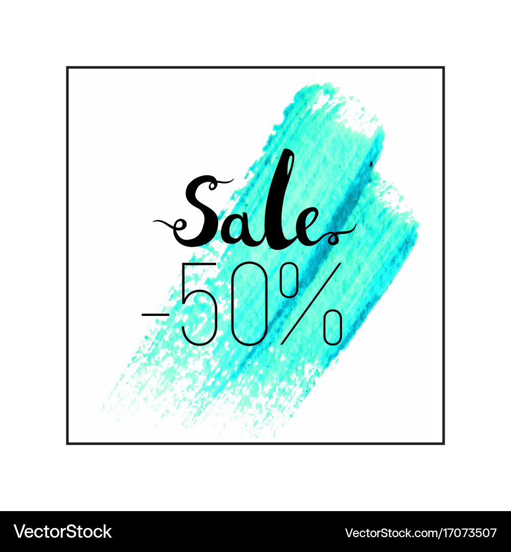 Sale lettering sign Royalty Free Vector Image - VectorStock