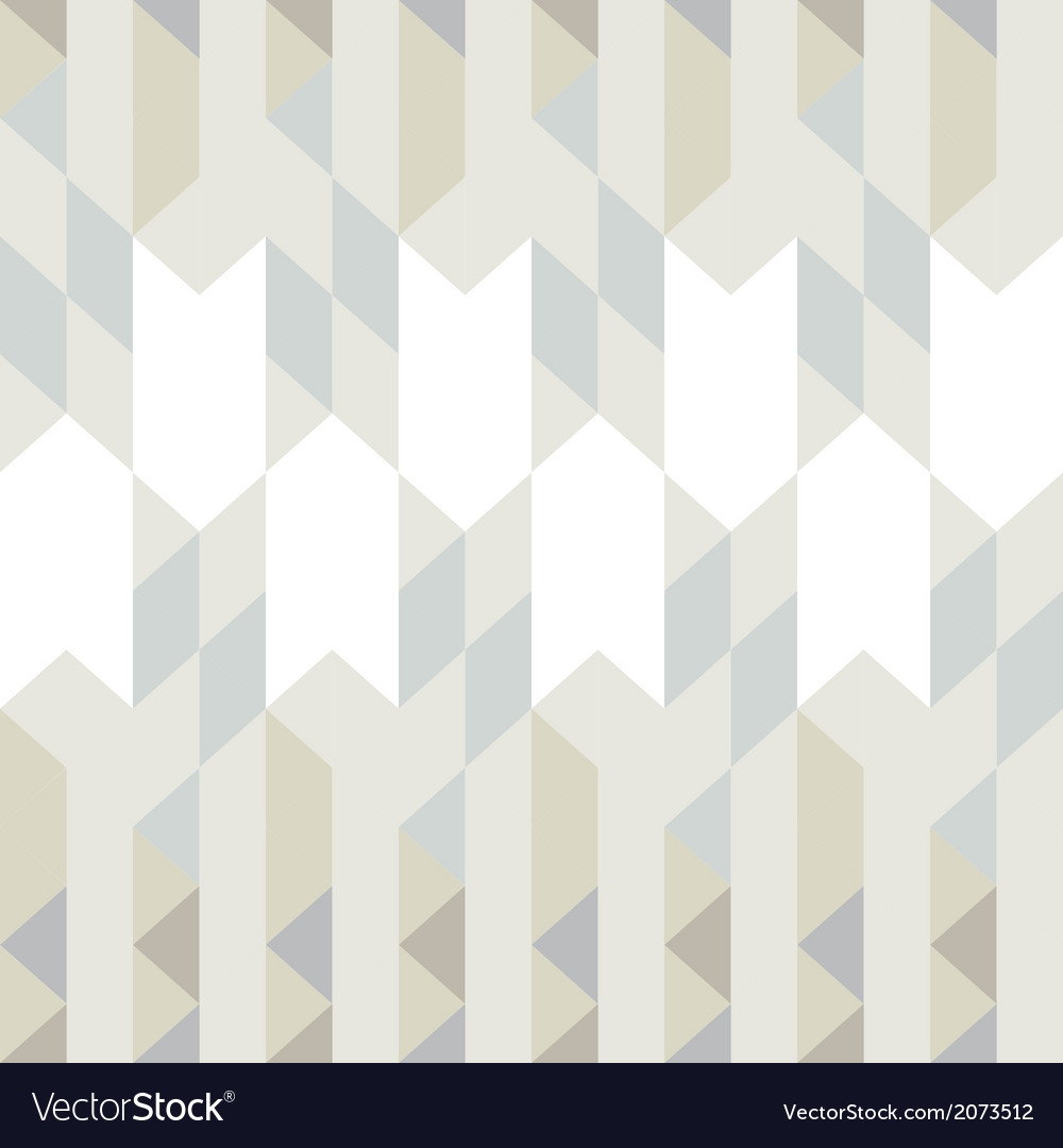 Abstract geometric triangle seamless pattern Vector Image