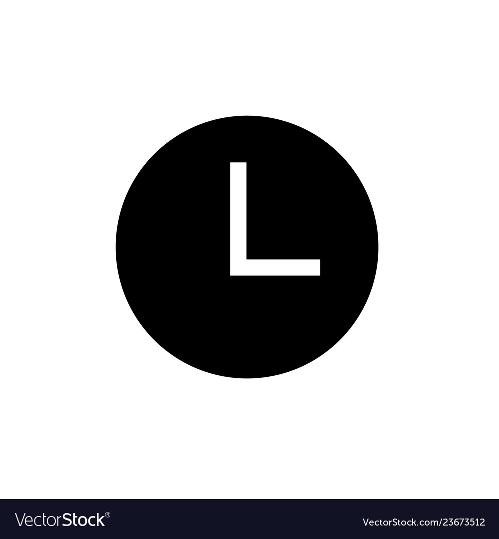 Clock icon Royalty Free Vector Image - VectorStock