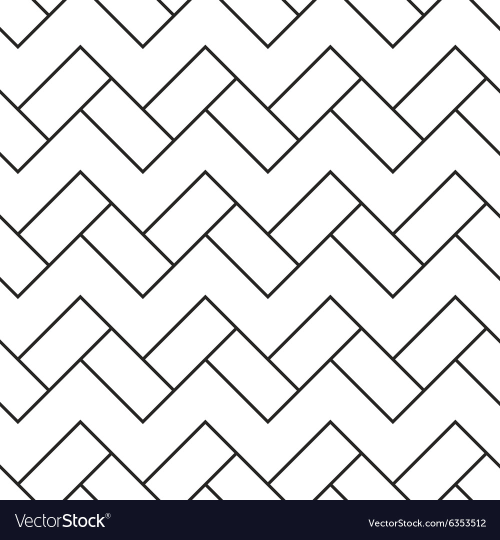 Cobbles grid stripped seamless pattern Royalty Free Vector