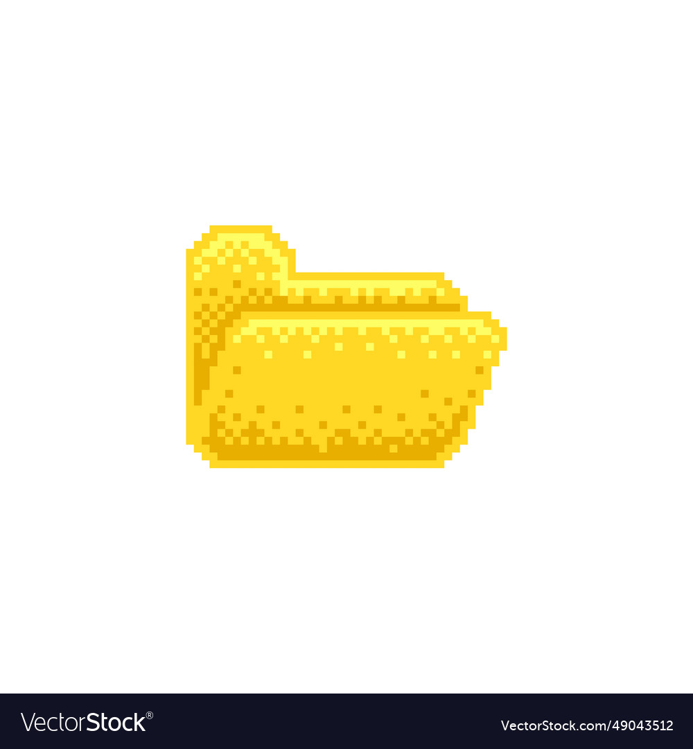 Folder logo icon Royalty Free Vector Image - VectorStock