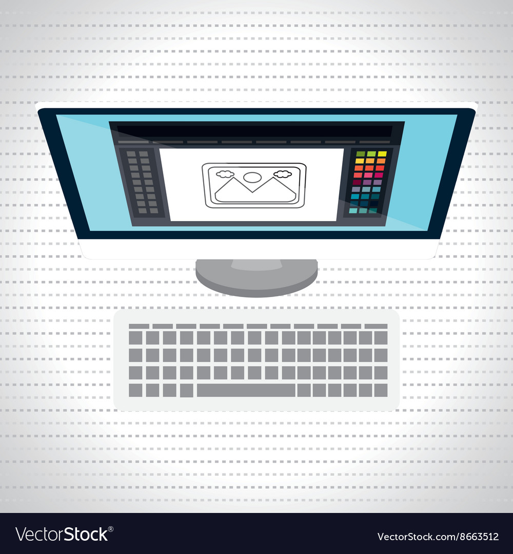 Graphic design concept Royalty Free Vector Image