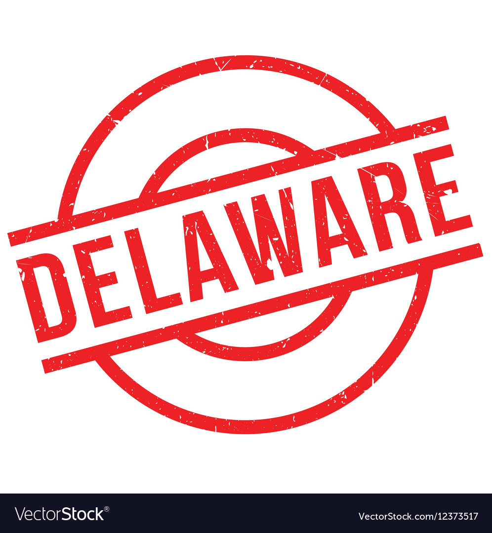 Delaware rubber stamp Royalty Free Vector Image