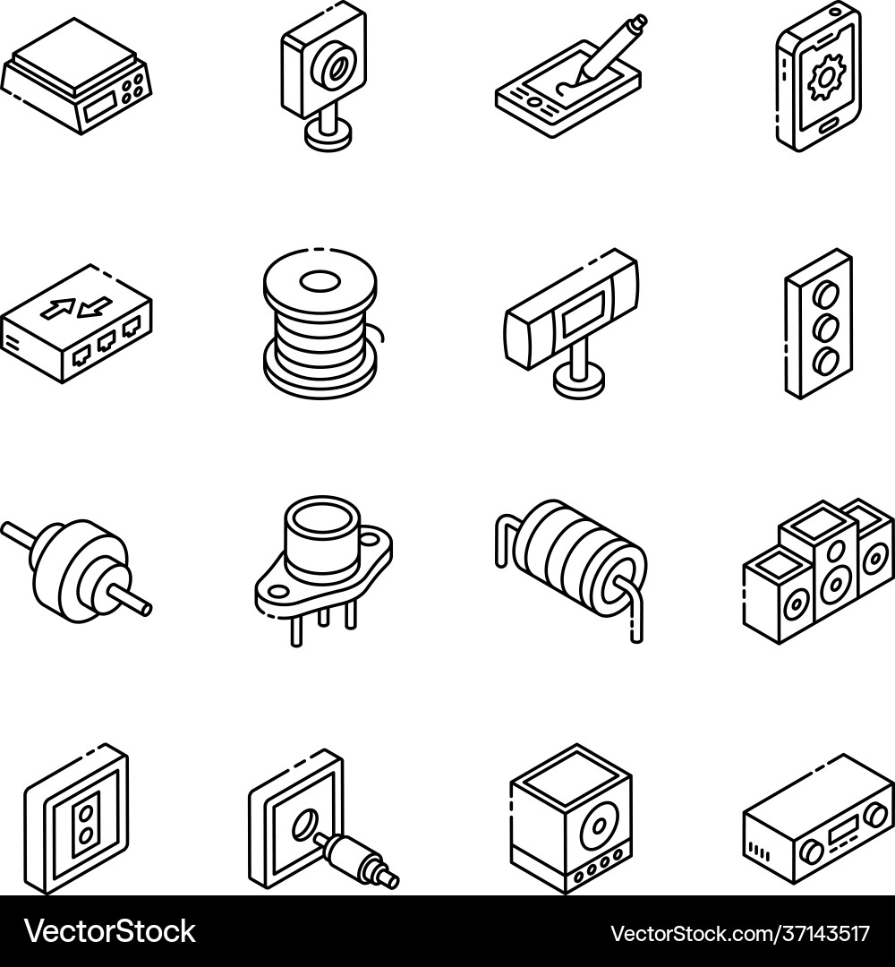 Sound system and battery diodes linear isometric i