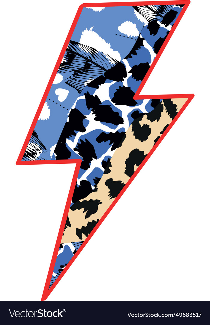 Thunderbolt Royalty Free Vector Image - VectorStock