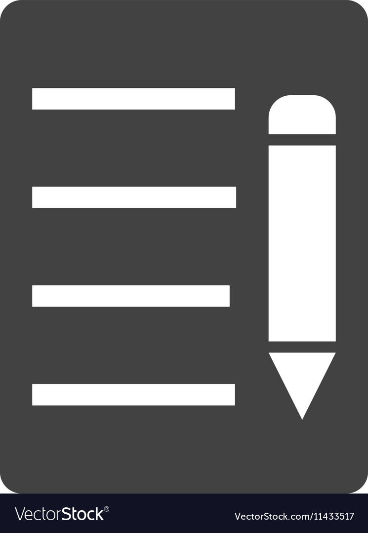 Update document Royalty Free Vector Image - VectorStock