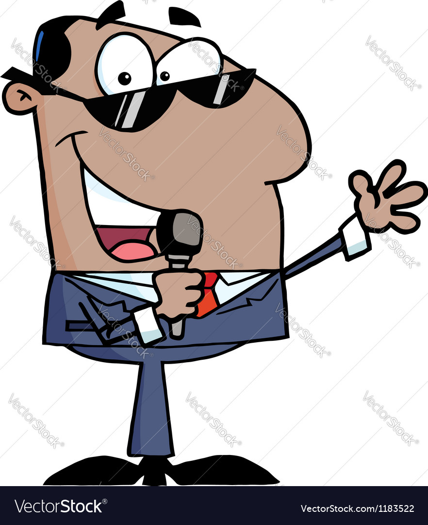 African american businessman Royalty Free Vector Image African american businessman Royalty Free Vector Image