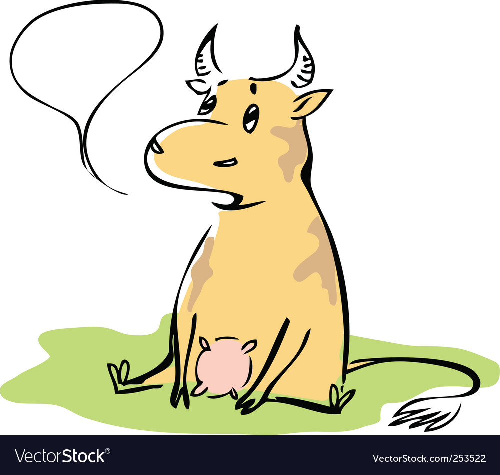 Moo Royalty Free Vector Image - VectorStock
