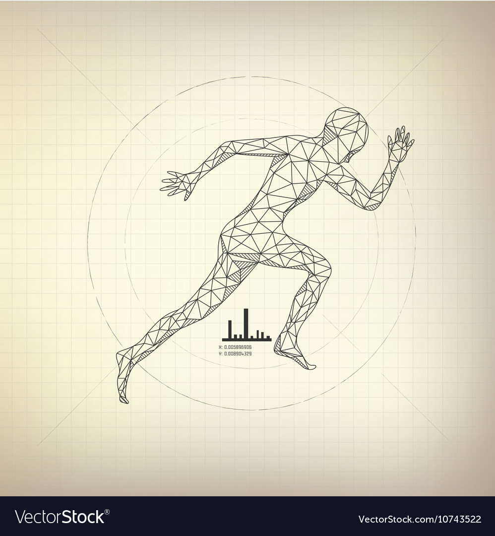 Run preview Royalty Free Vector Image - VectorStock