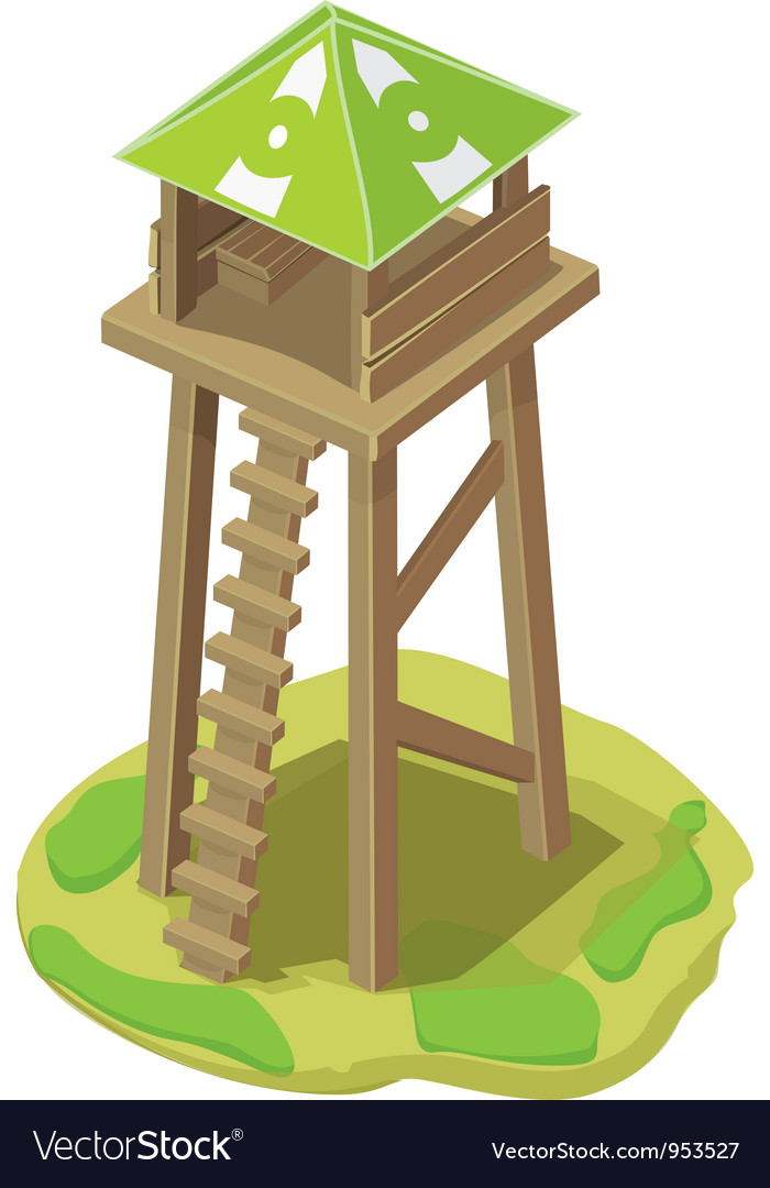 Tower Royalty Free Vector Image - VectorStock