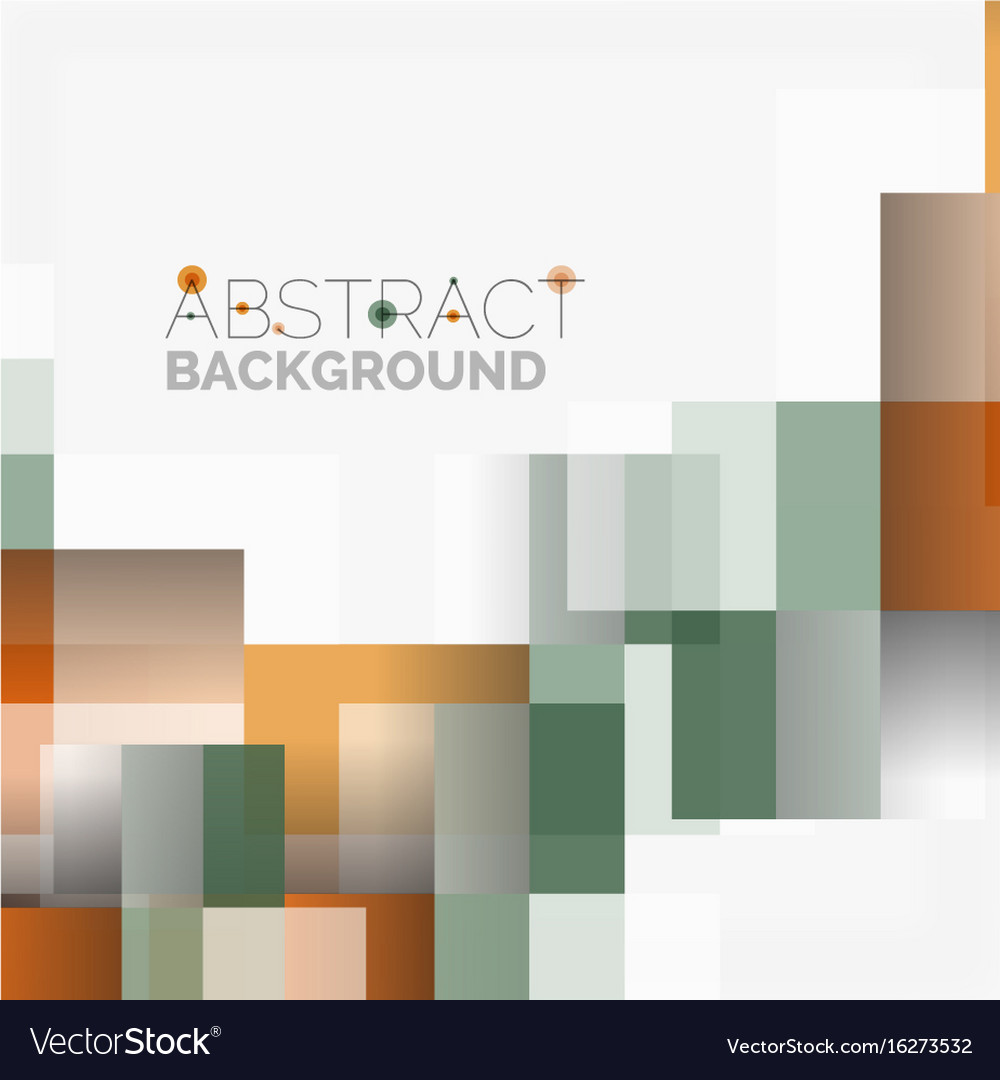 Abstract Blocks Template Design Background Simple Vector Image