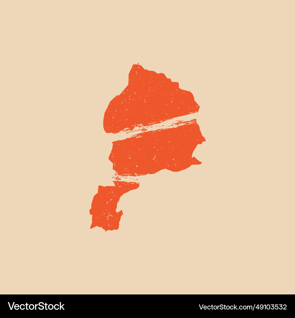Jowzjan map grunge - world international Vector Image