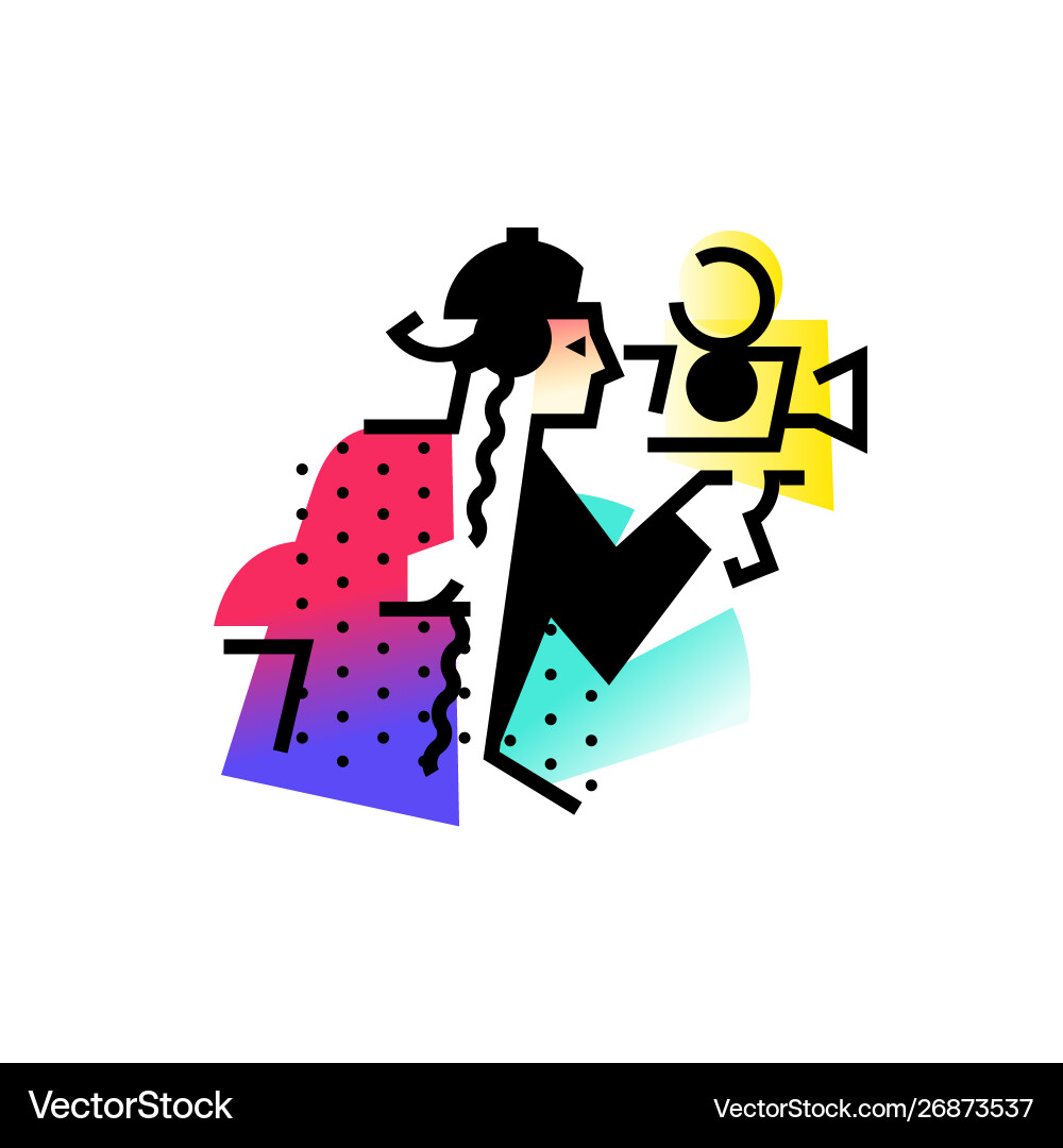 Operator director icon a man with movie Royalty Free Vector