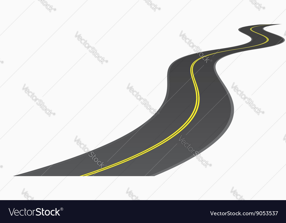 Road Royalty Free Vector Image - VectorStock