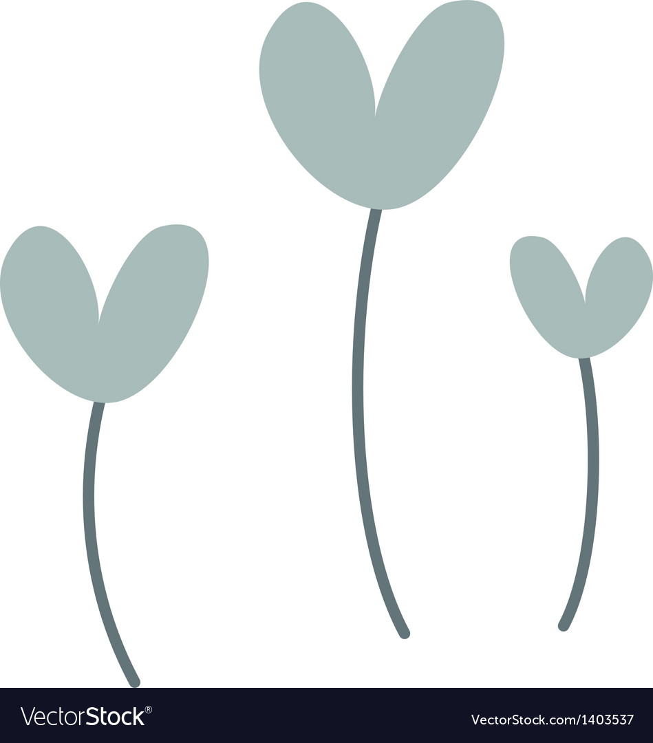 Sprout Royalty Free Vector Image - VectorStock