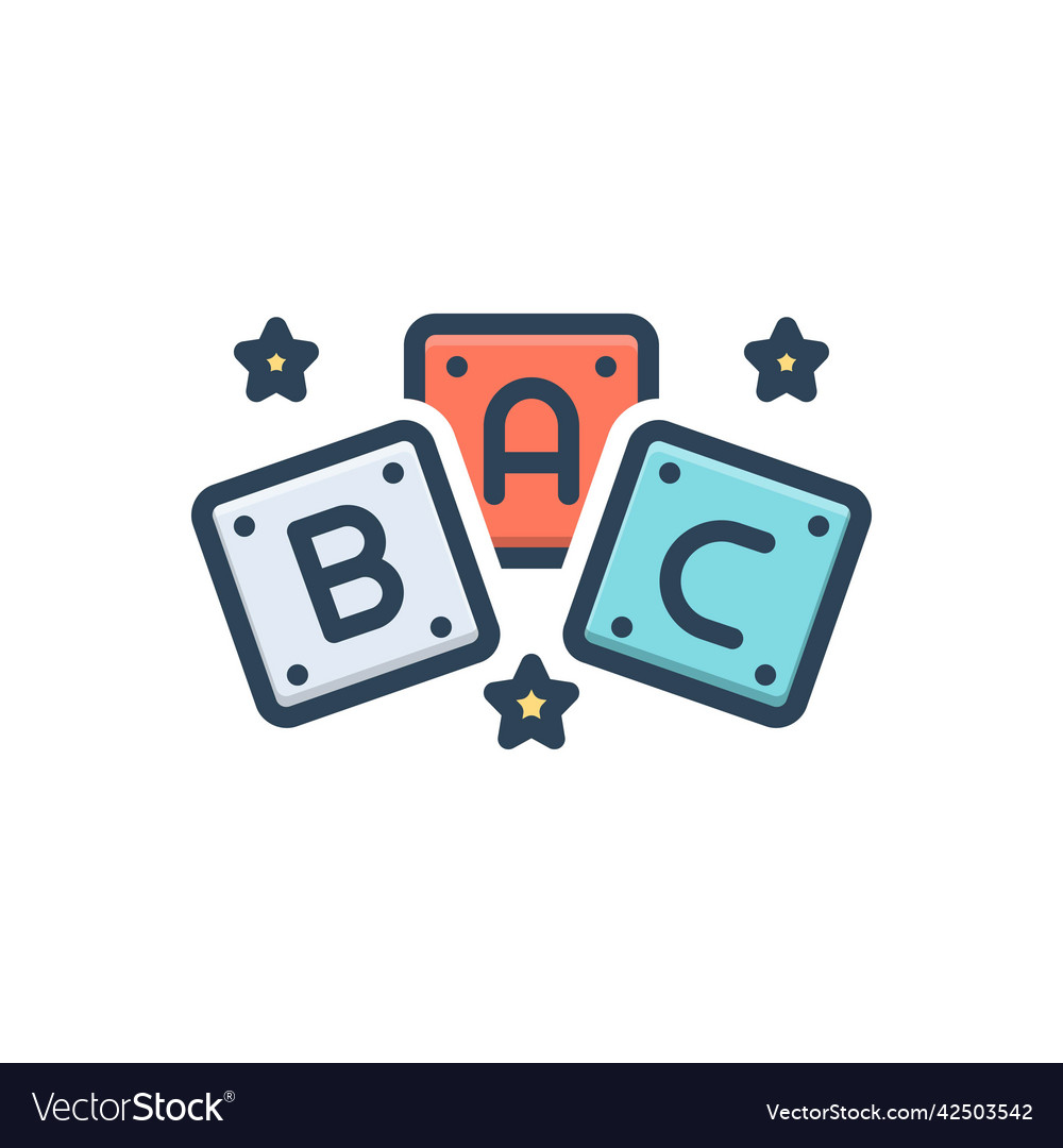 Abc Royalty Free Vector Image - VectorStock